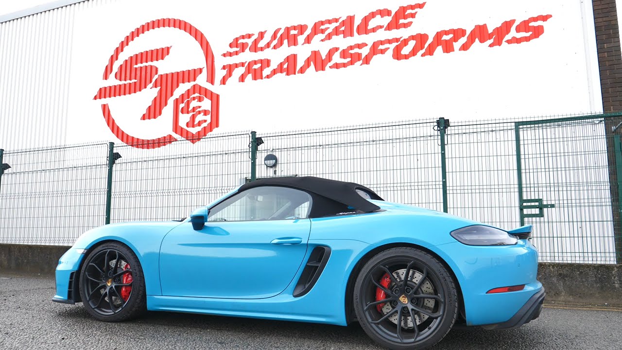 Roger Bailey Reviews Porsche 718 Spyder and ST Brakes - Surface Transforms