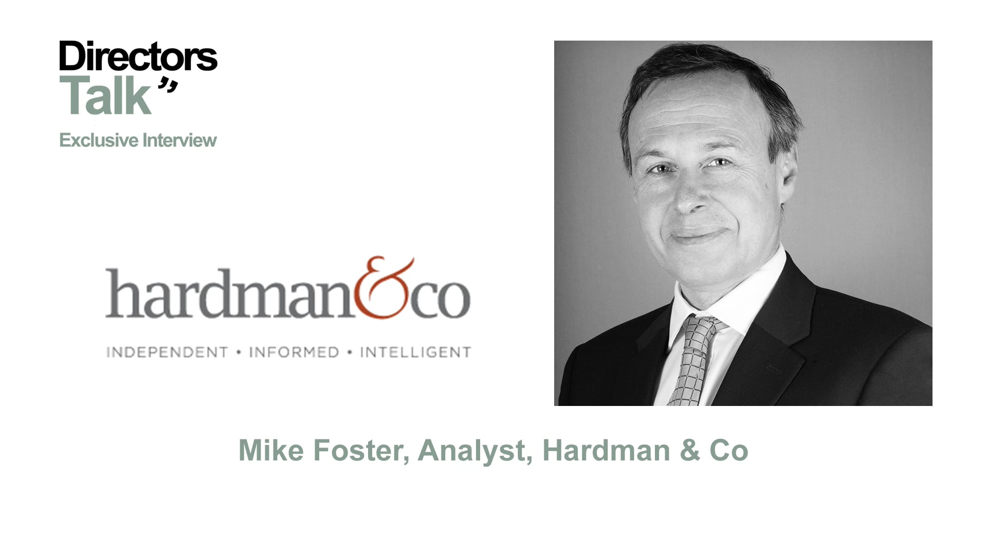 "ST A Company with significant rewards" - Analyst Mike Foster to ...