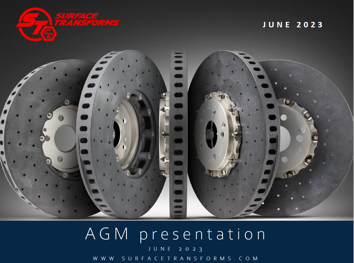 AGM Presentation - Surface Transforms